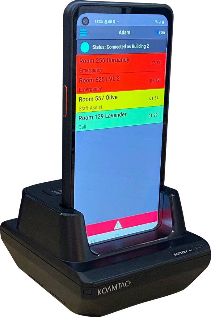 RTM Mobile App | Enhanced Nurse Call Management